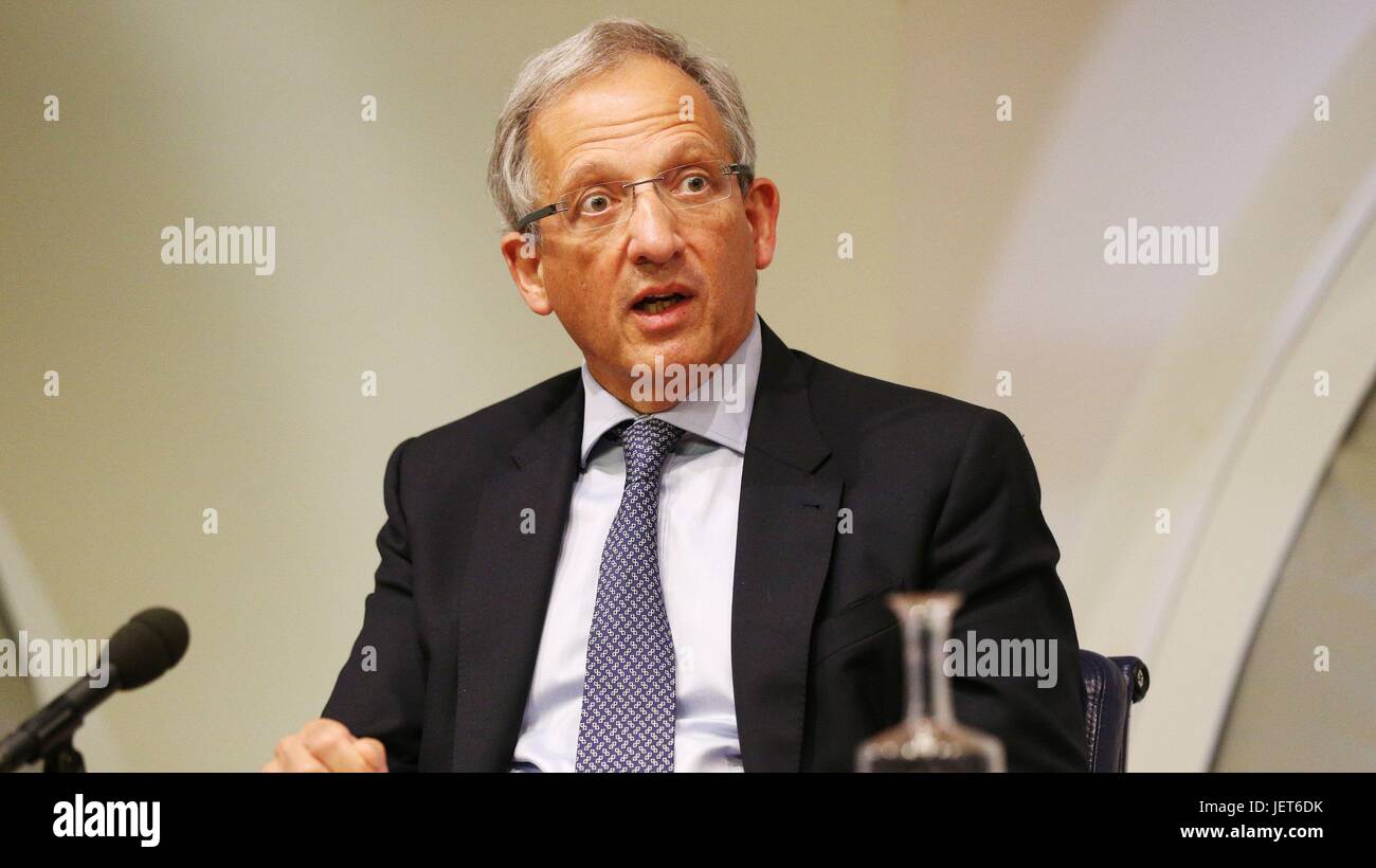 Deputy Governor of the Bank of England Jon Cunliffe speaks during the ...