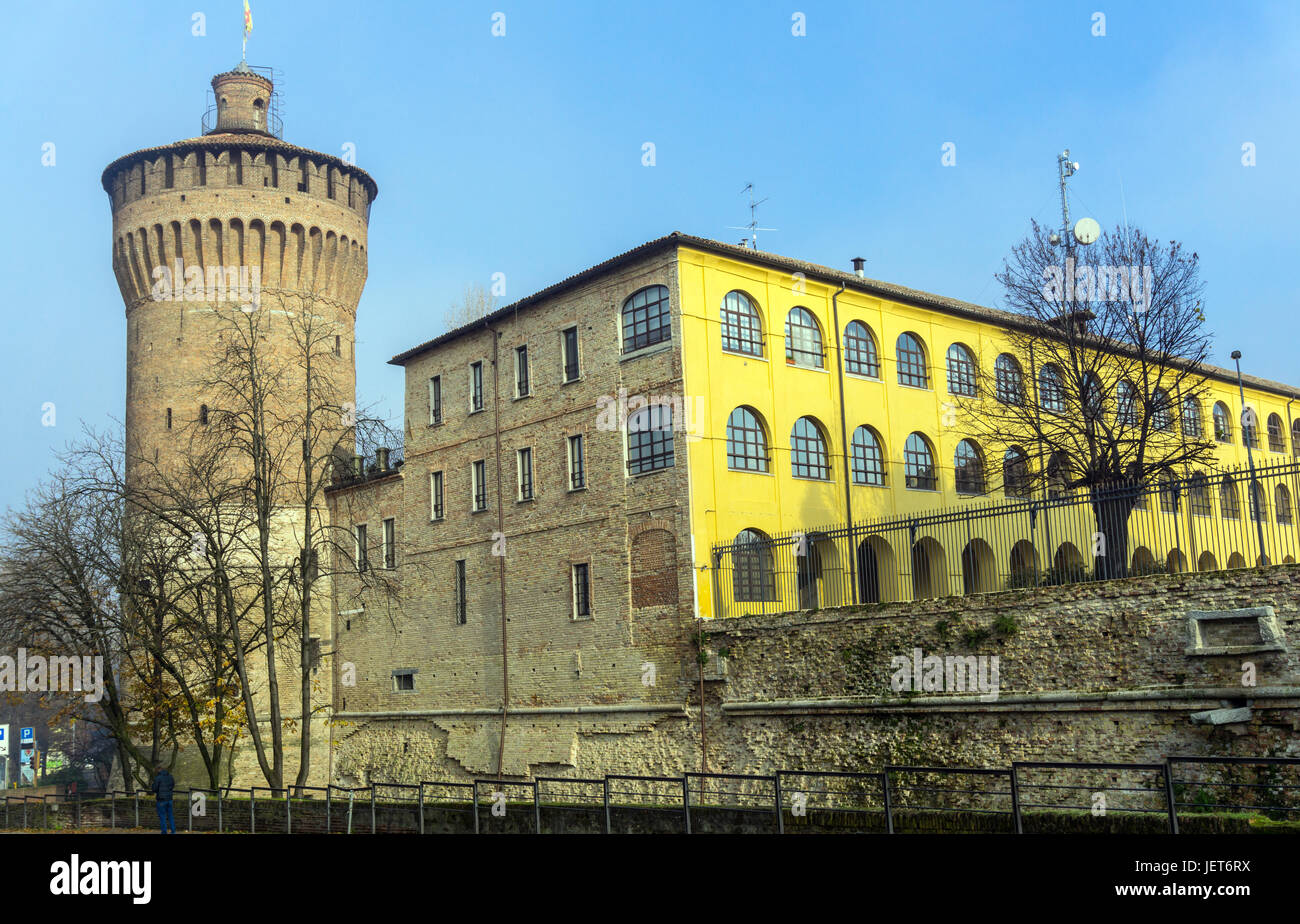 Italy, Lombardy, Lodi, the castle tower Stock Photo - Alamy