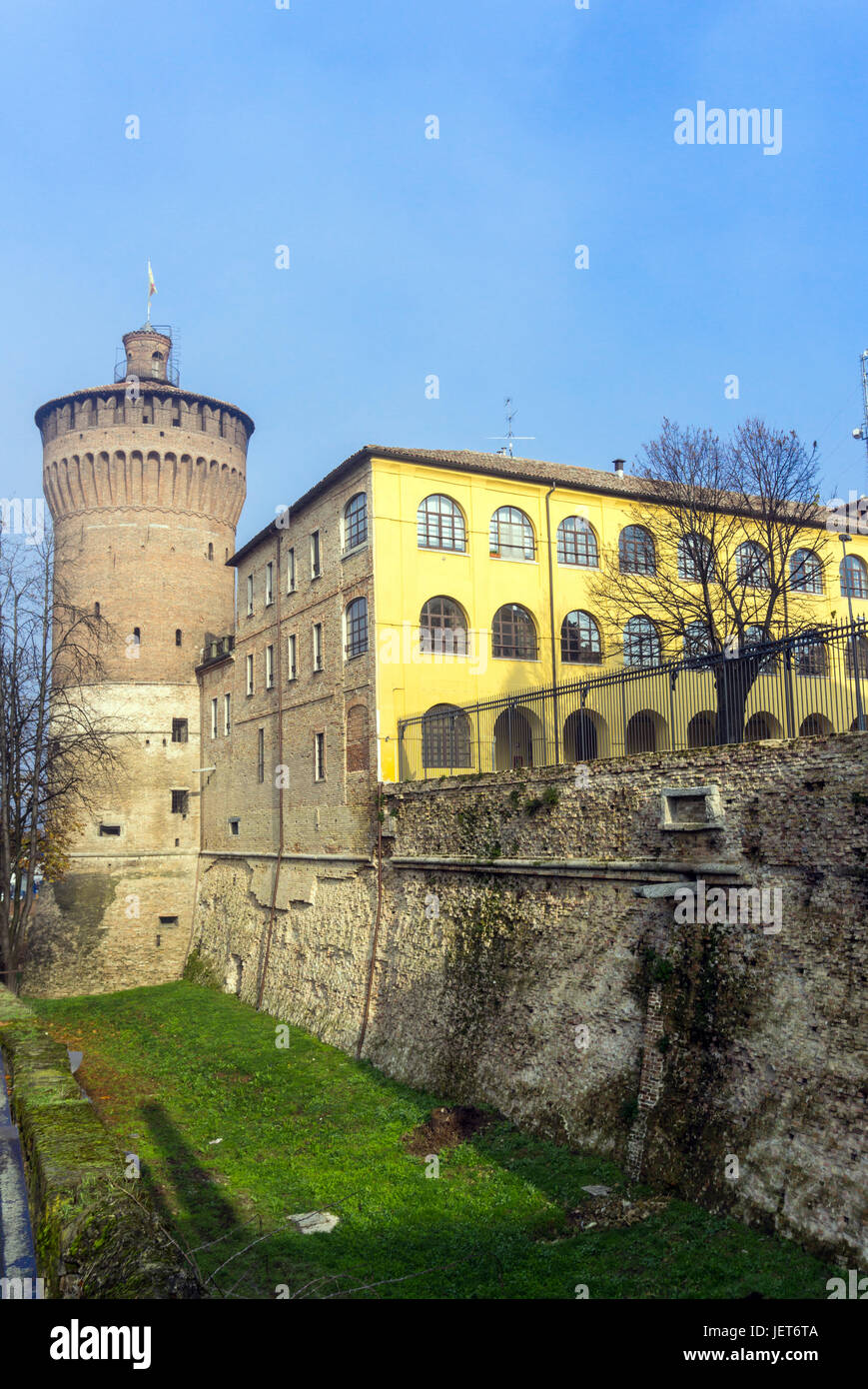 Italy, Lombardy, Lodi, the castle tower Stock Photo - Alamy