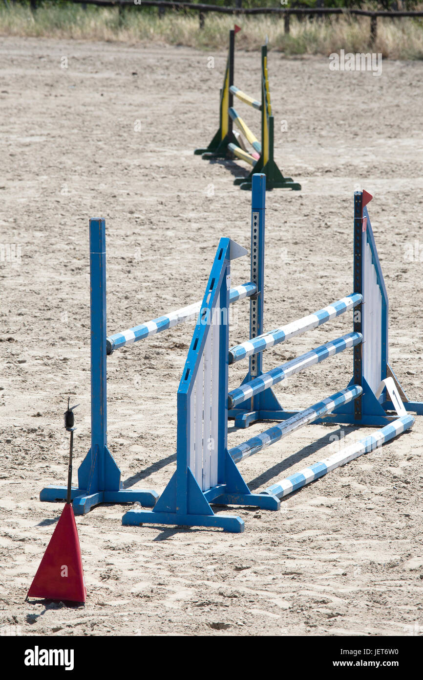 Jumping barriers hi-res stock photography and images - Alamy