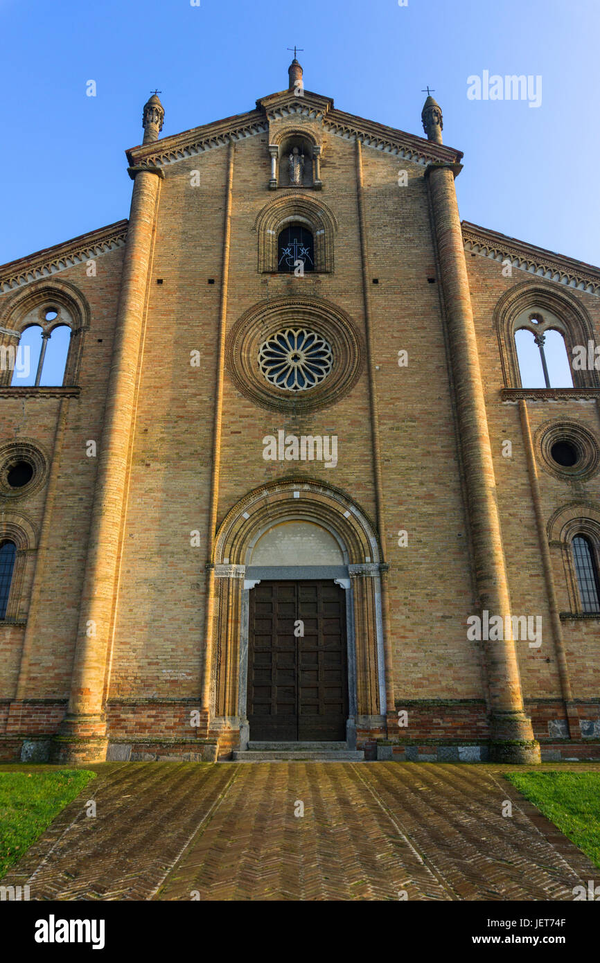 Italy, Lombardy, Lodi Vecchio, San Bassiano basilica Stock Photo - Alamy