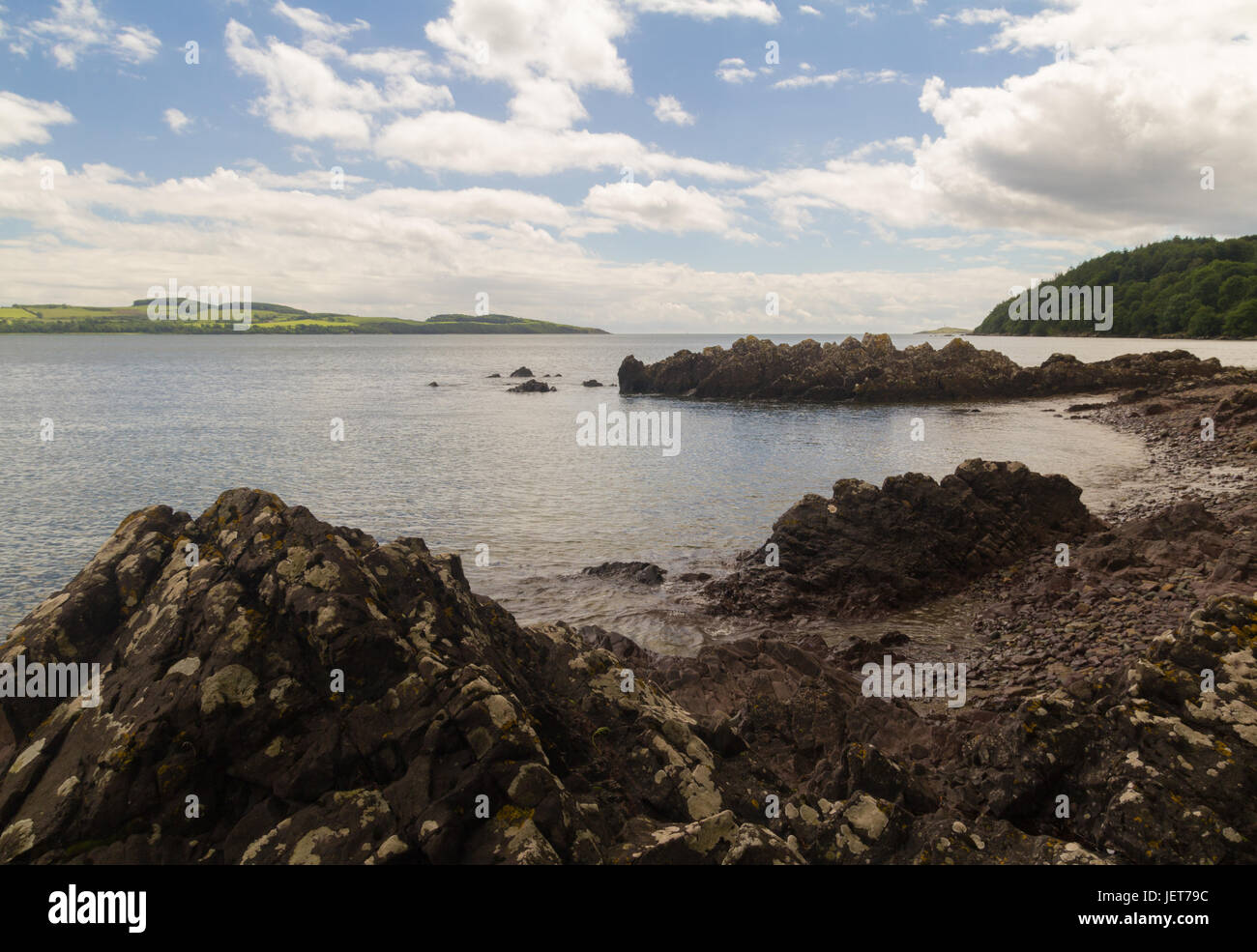 Nun Mill Bay, Kirkcudbright, Scotland Stock Photo - Alamy
