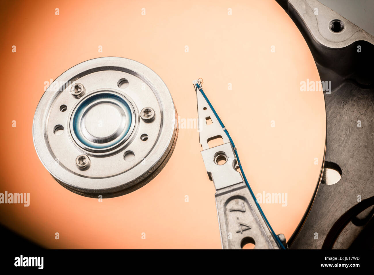 A hard disk drive is a data storage device used for storing and ...