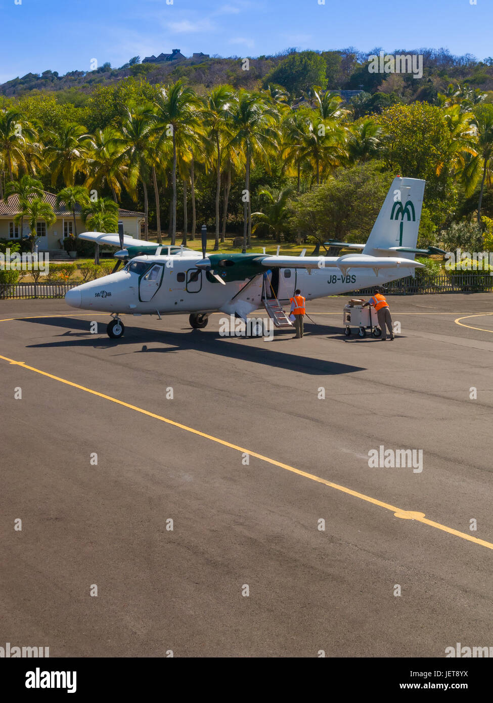 Mustique airways hi-res stock photography and images - Alamy