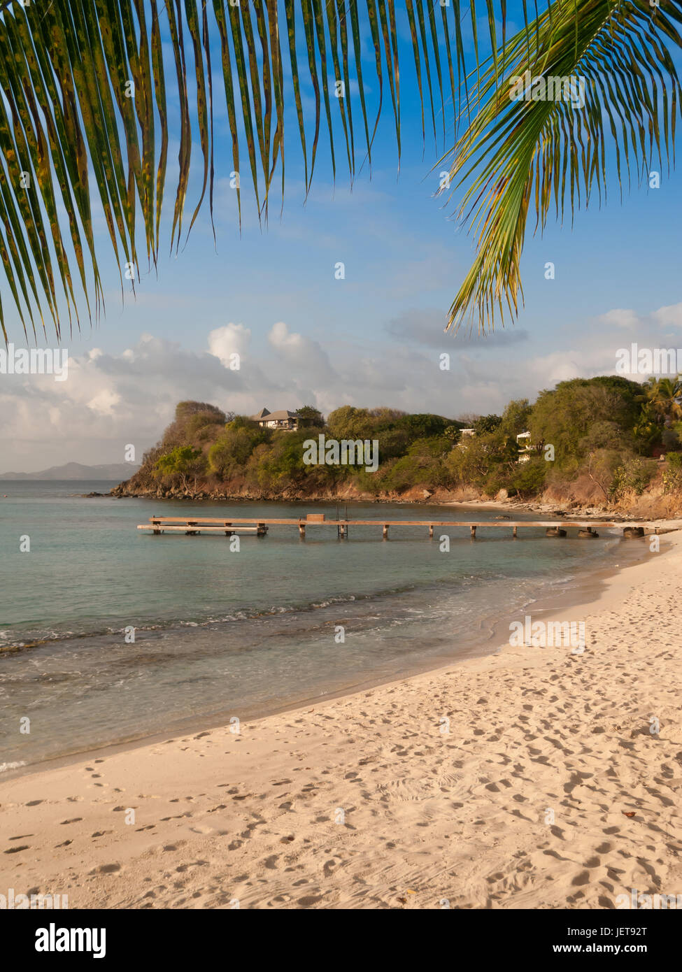 Princess margaret beach mustique hi-res stock photography and images ...