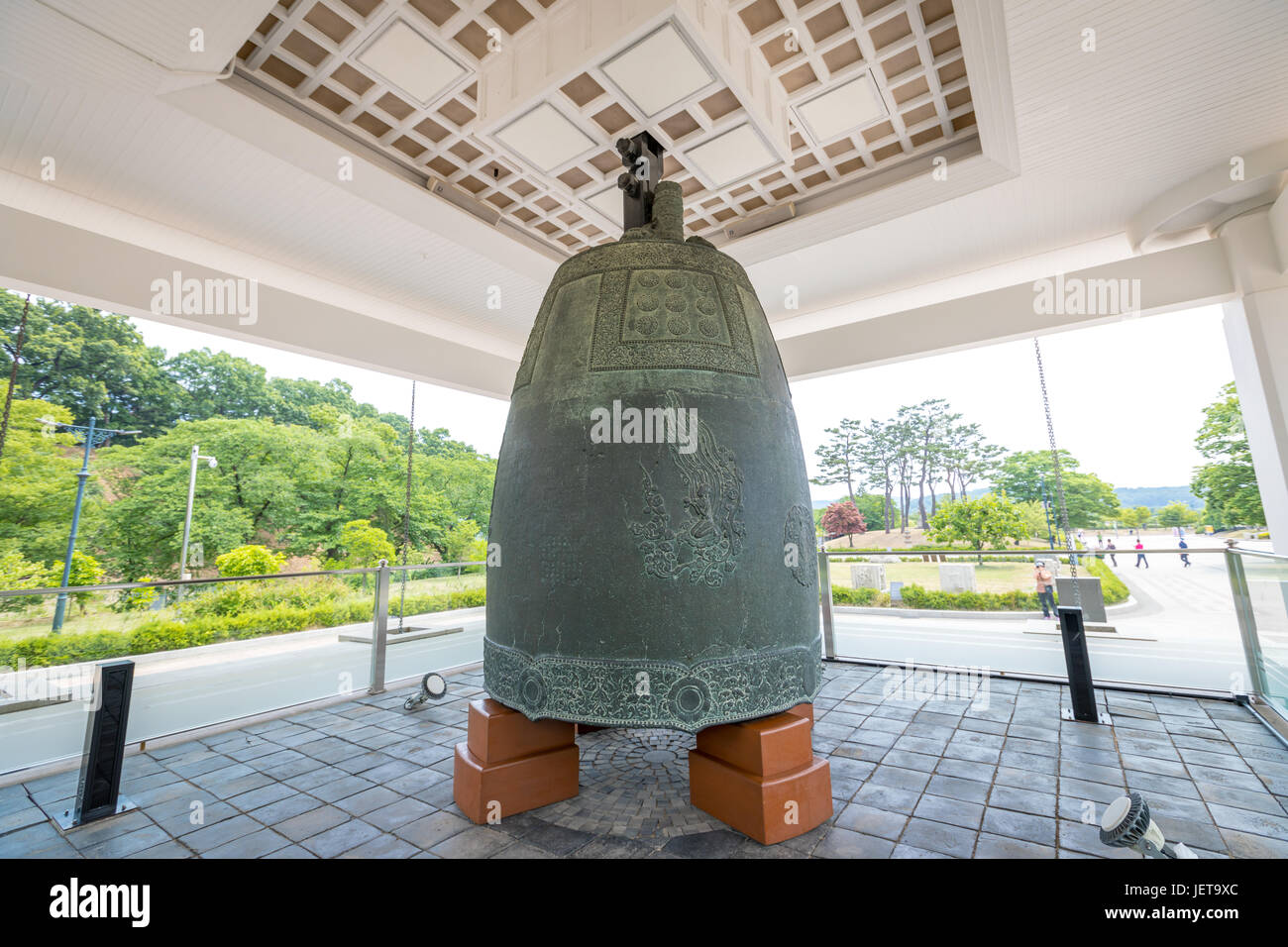 Korean bell garden hi-res stock photography and images - Alamy