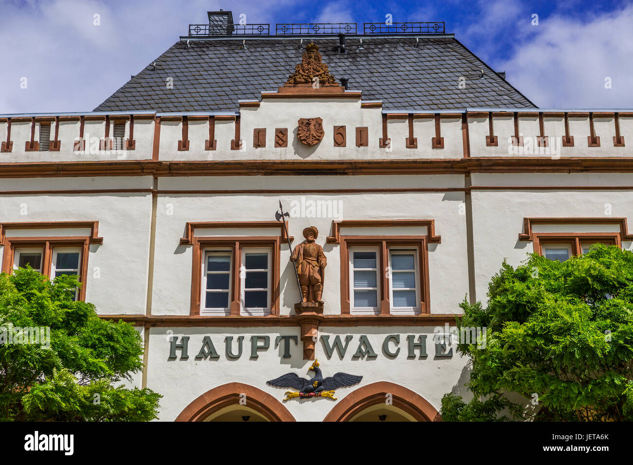 Old german guard house hi-res stock photography and images - Alamy