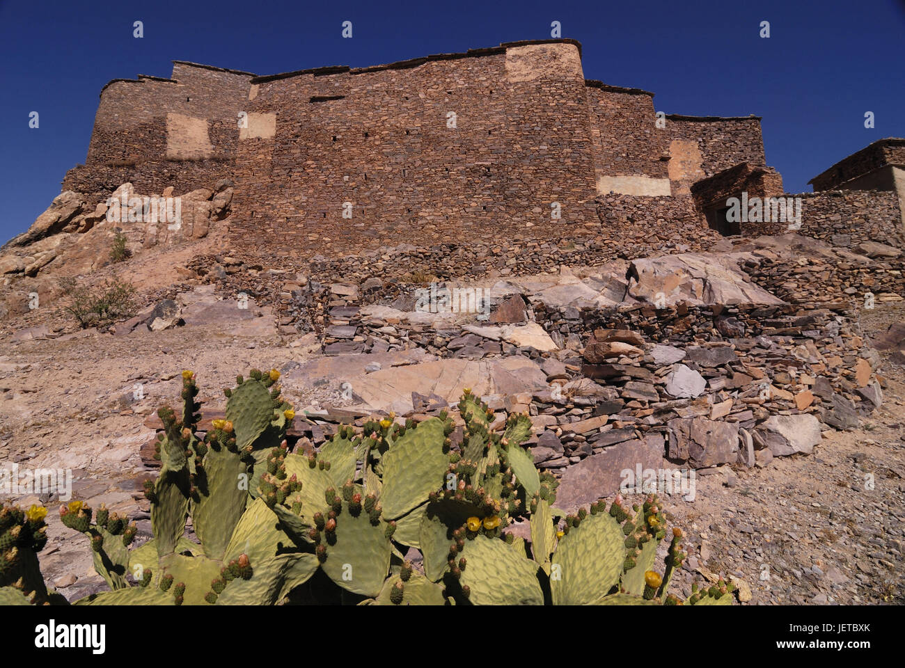 Memory castle, Amtoudi, anti-atlas mountains, Morocco, Africa Stock ...