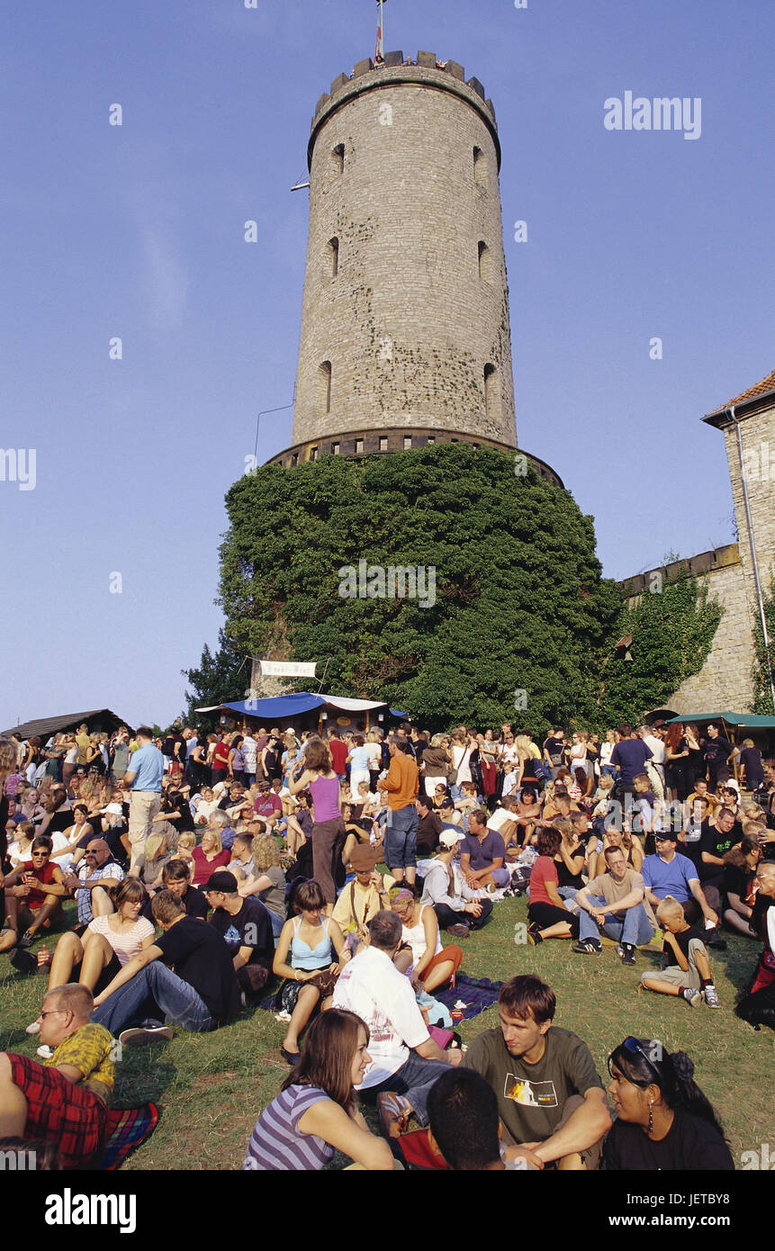 Germany, North Rhine-Westphalia, Bielefeld, rafter castle, rafter ...