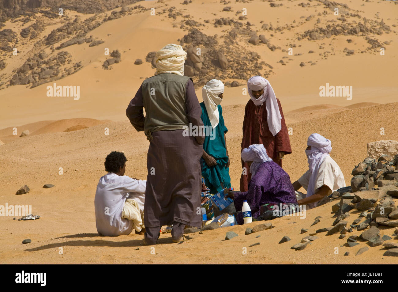 Desert with tikoubaouine hi-res stock photography and images - Alamy
