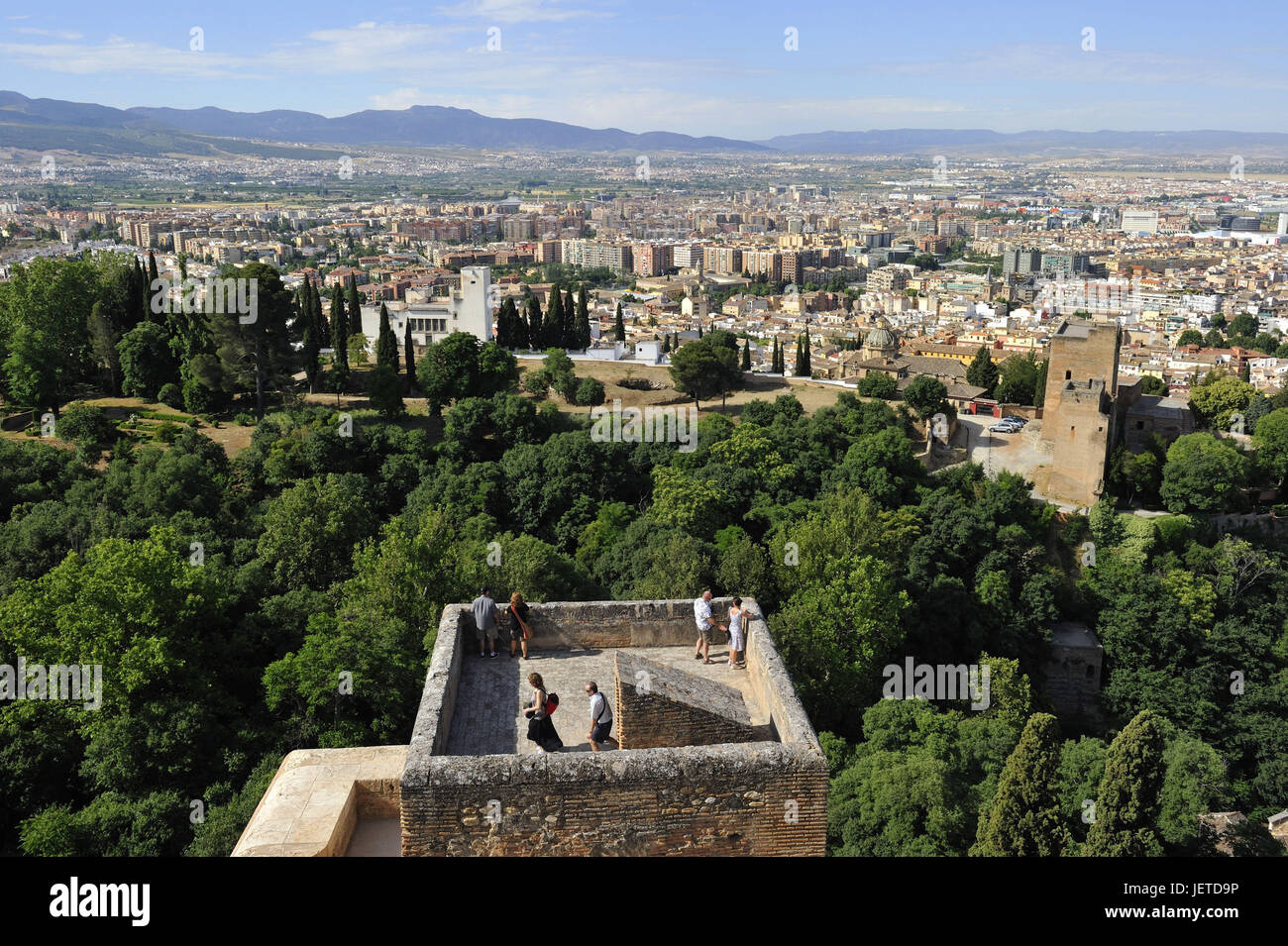 Alcazaba palace hi-res stock photography and images - Alamy