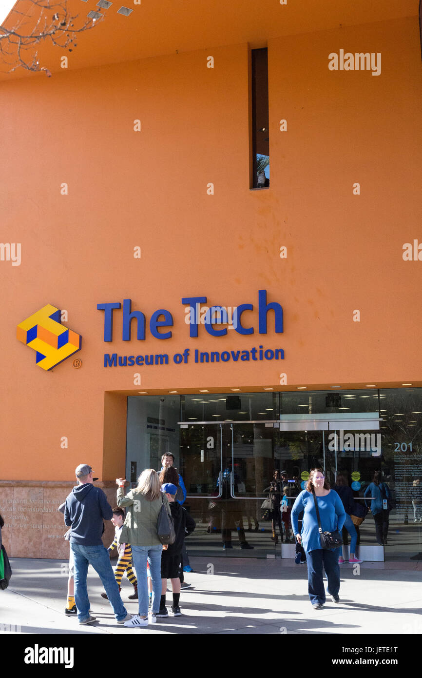 The Tech, Museum of Innovation, San Jose Stock Photo - Alamy
