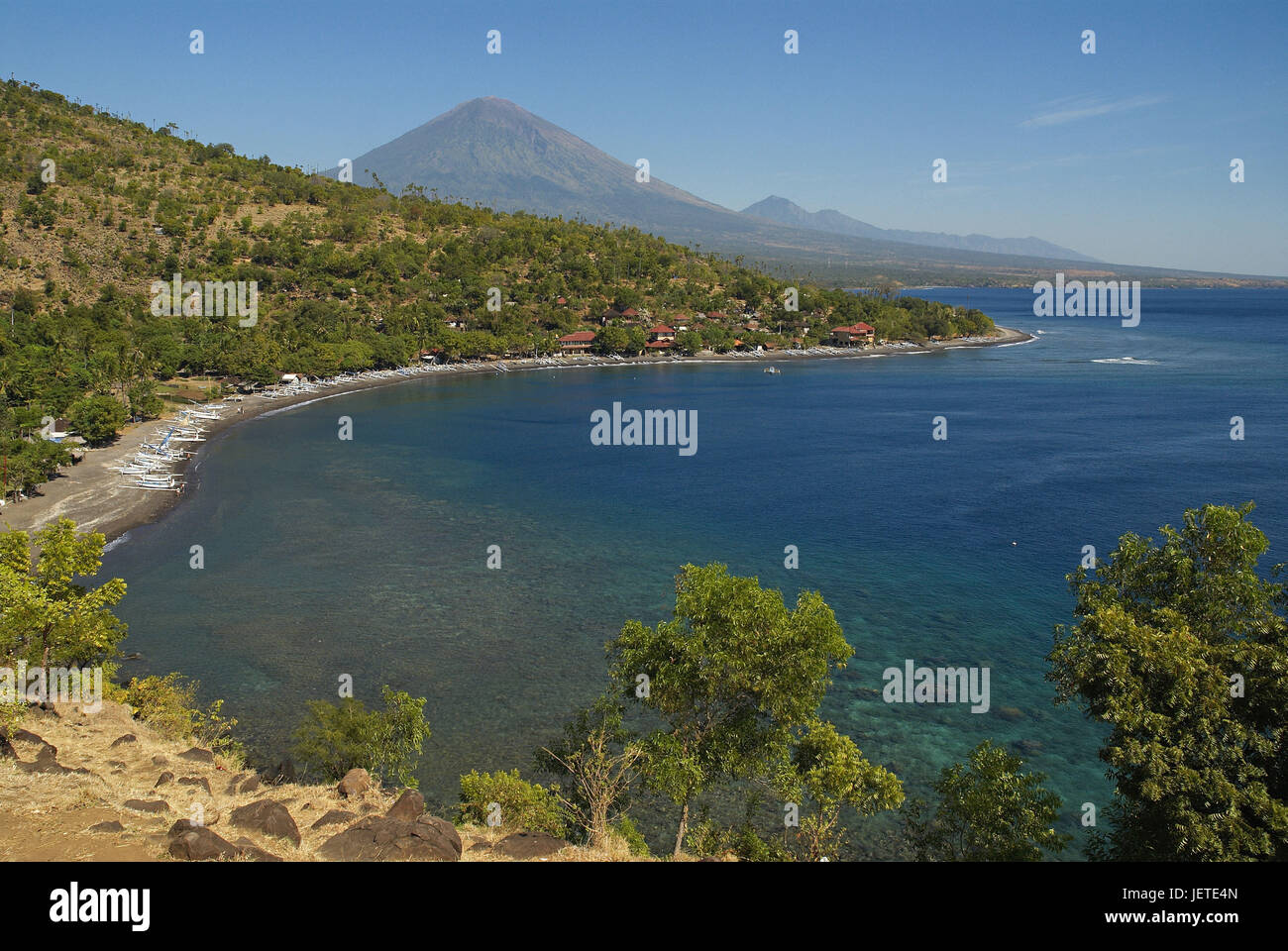Amed village and beach hi-res stock photography and images - Alamy