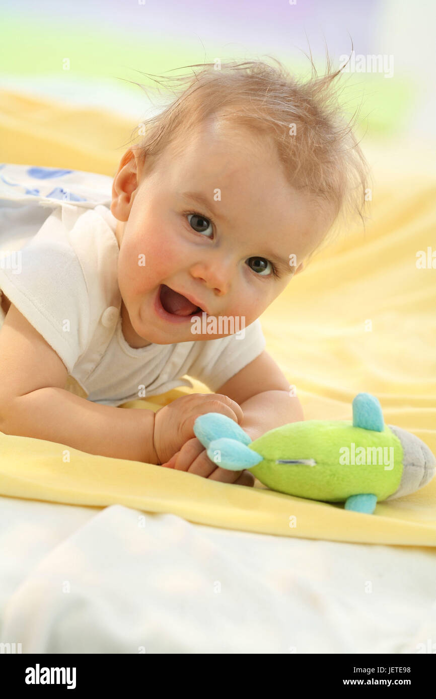 Baby, 5 months, portrait Stock Photo - Alamy