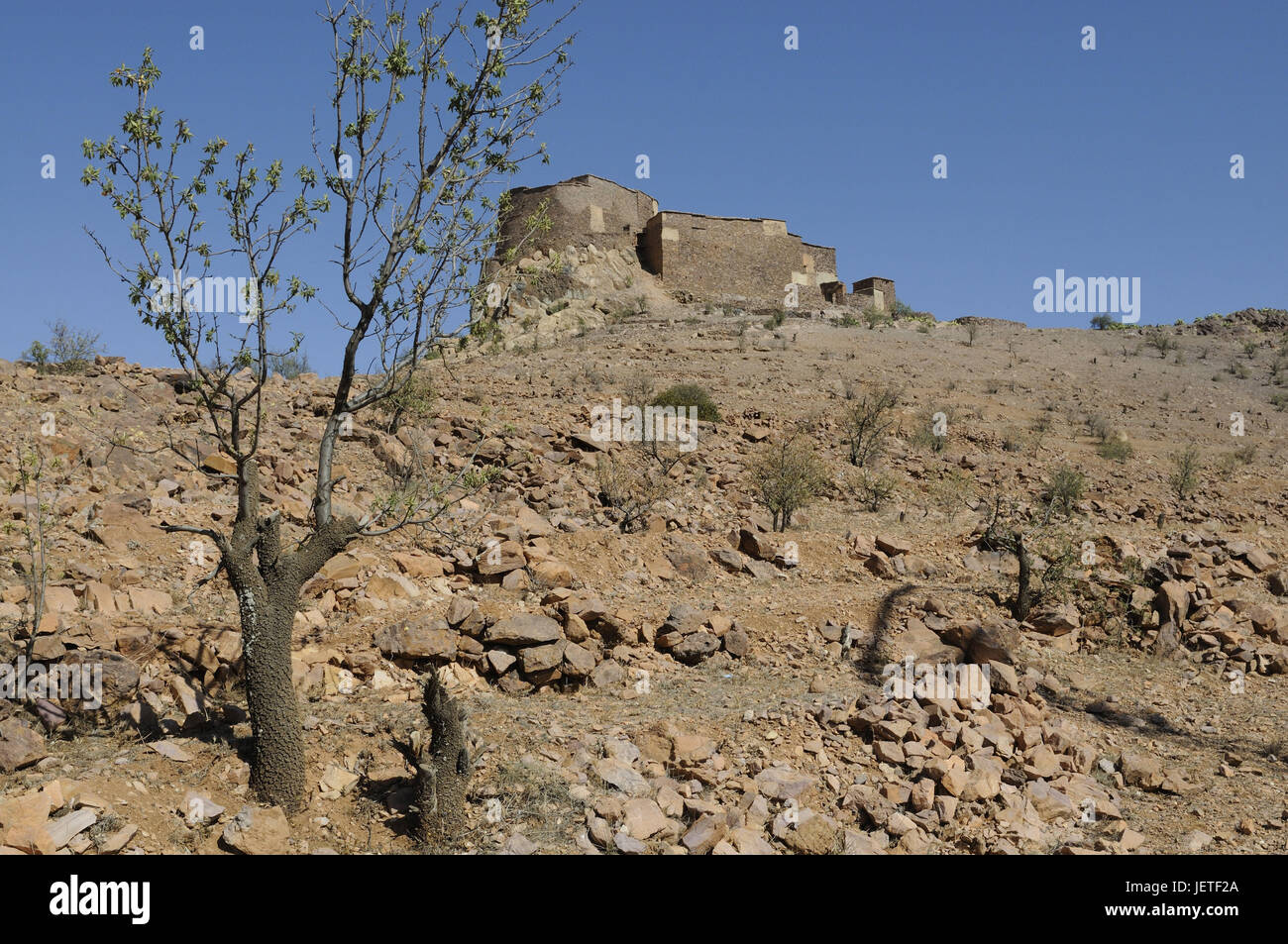 Memory castle, Amtoudi, anti-atlas mountains, Morocco, Africa Stock ...
