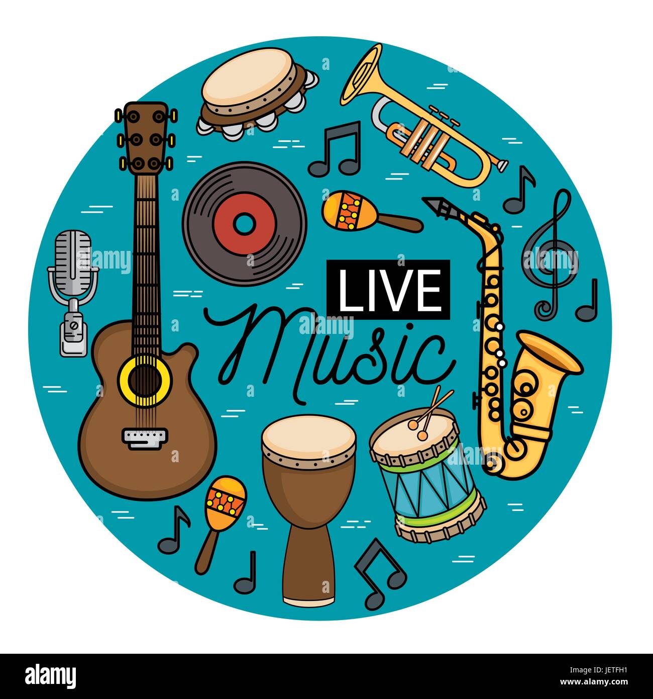 Rock concert crowd Cut Out Stock Images & Pictures - Alamy