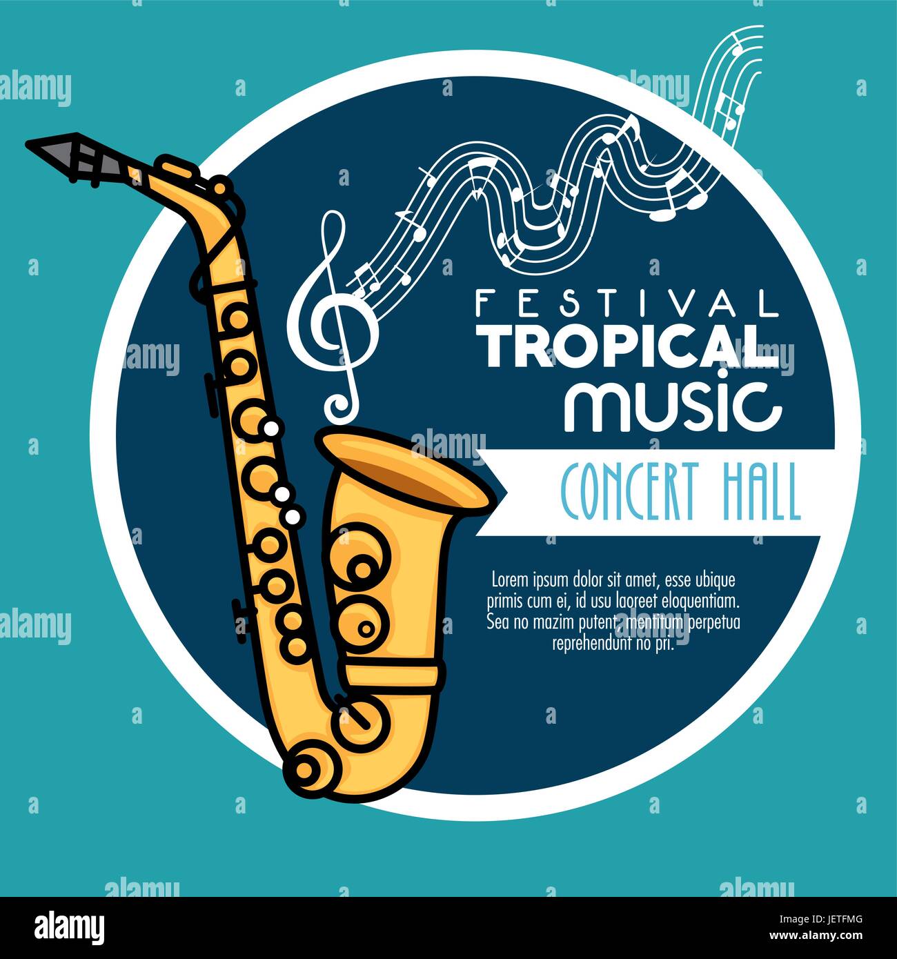 poster festival tropical music Stock Vector Image & Art - Alamy