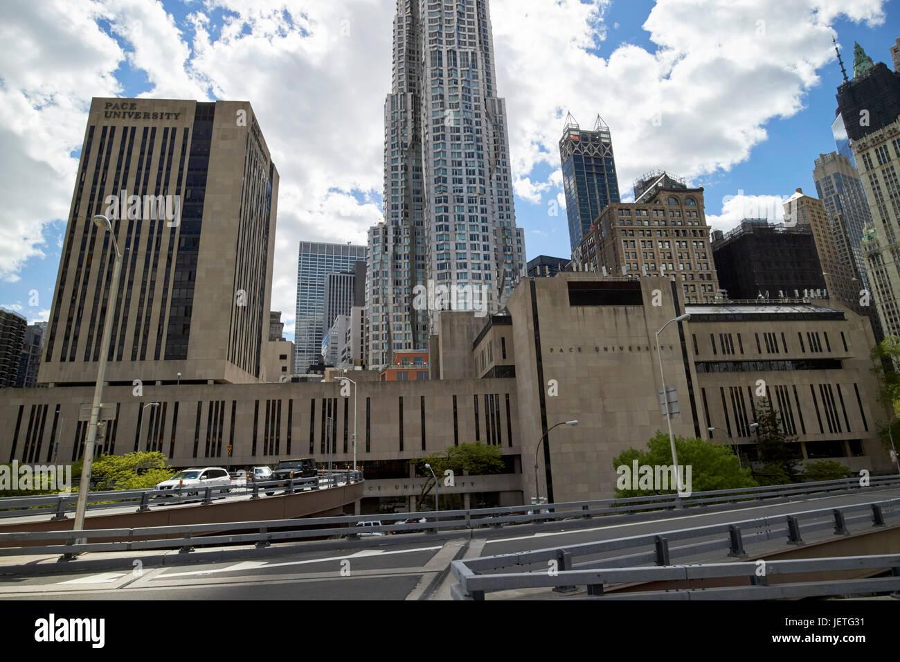 pace university campus New York City USA Stock Photo - Alamy