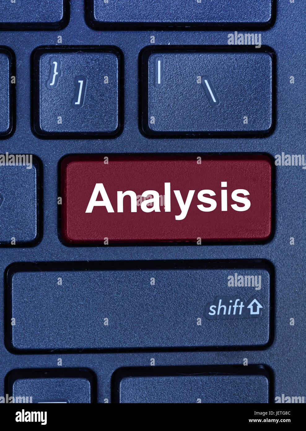 Analysis word on computer keyboard button Stock Photo - Alamy