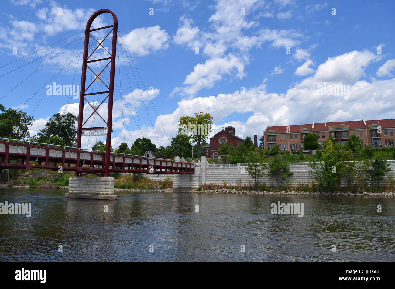Mishawaka bridge hi-res stock photography and images - Alamy