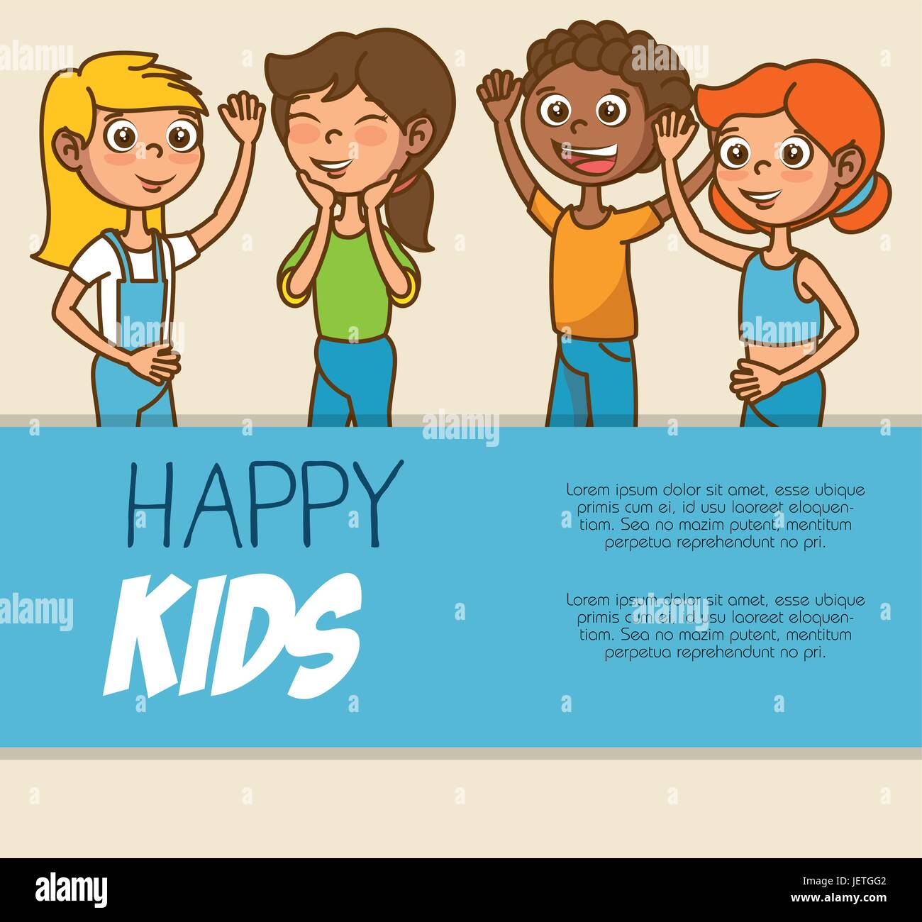 Kids Template High Resolution Stock Photography and Images - Alamy