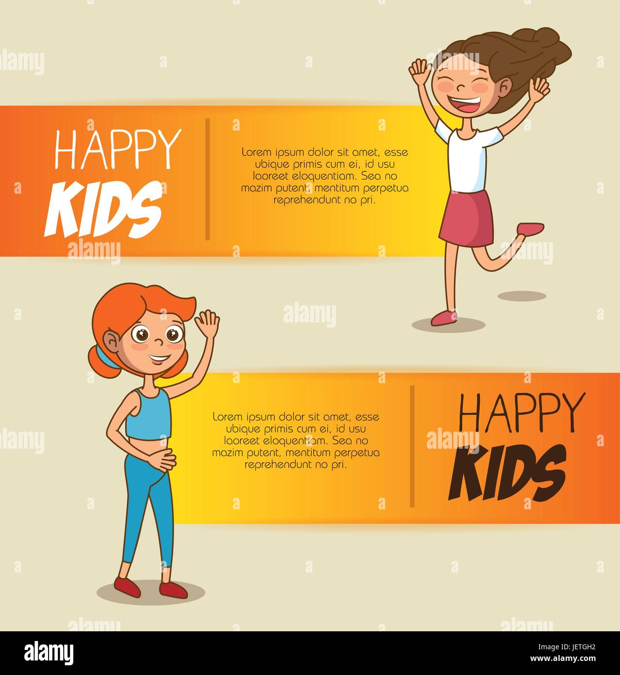 Kids Template High Resolution Stock Photography and Images - Alamy