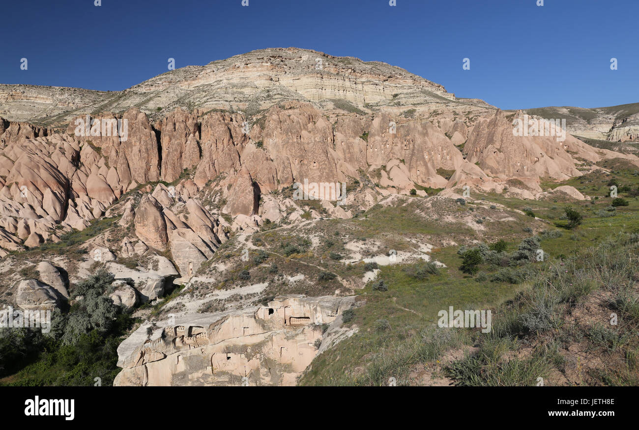 Rose Valley in Cavusin Village, Cappadocia, Turkey Stock Photo - Alamy