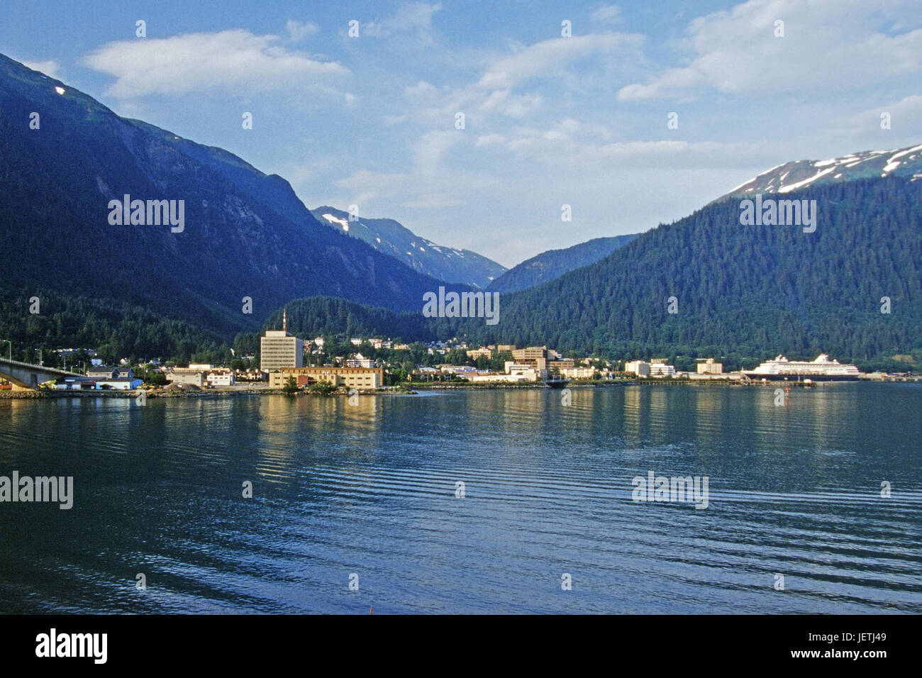 Juneau, capital of Alaska, southeast Alaska, Alaskas Hauptstadt ... Juneau, capital of Alaska, southeast Alaska, Alaskas Hauptstadt ...