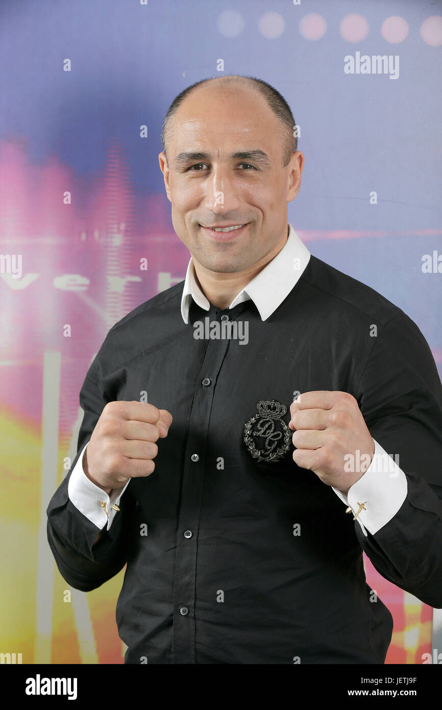 Professional boxer Arthur Abraham on MDR talkshow "Riverboat" in ...