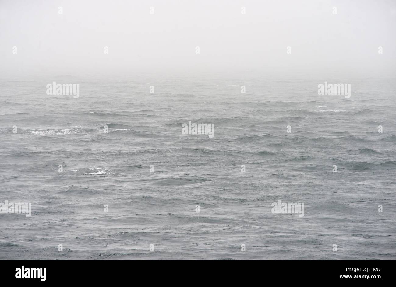 Dense fog over the sea near Portland peninsula on June twelfth 2016 ...