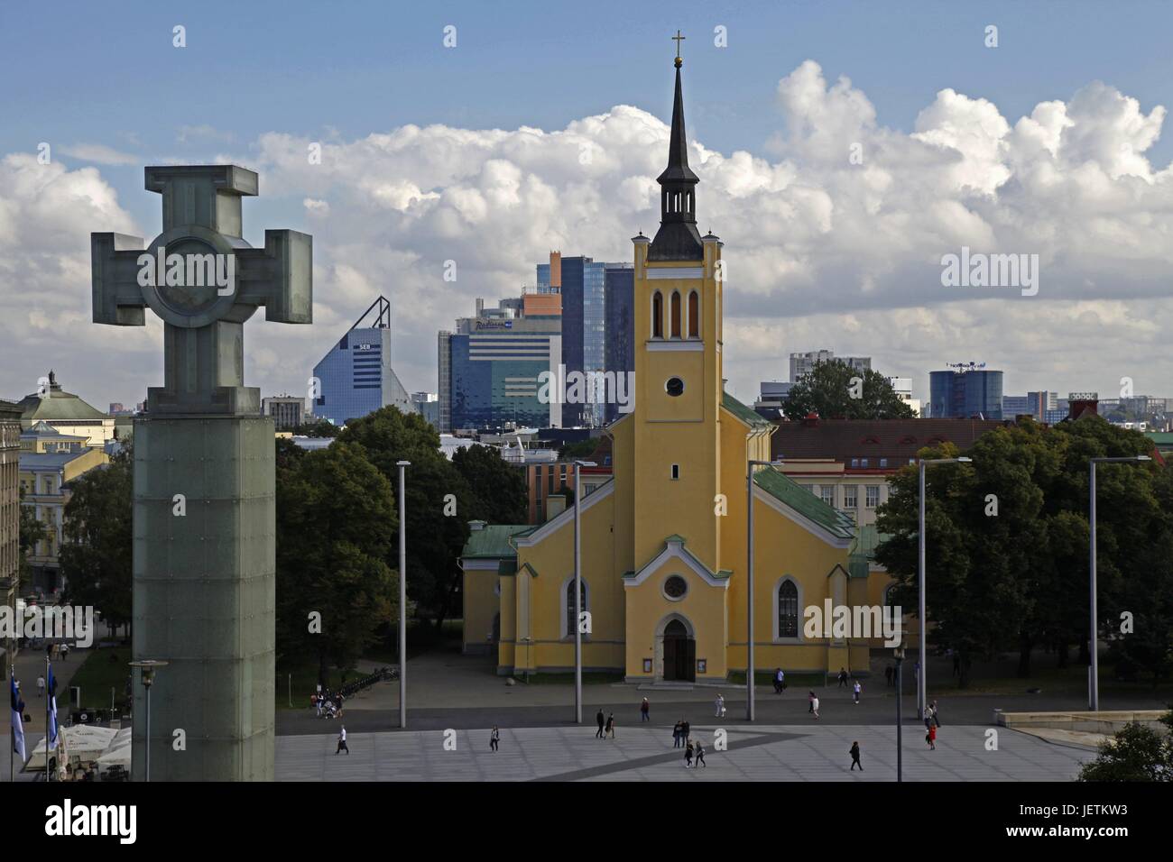 St. John's Church (Estonian: Jaani kirik) is a large Lutheran parish ...