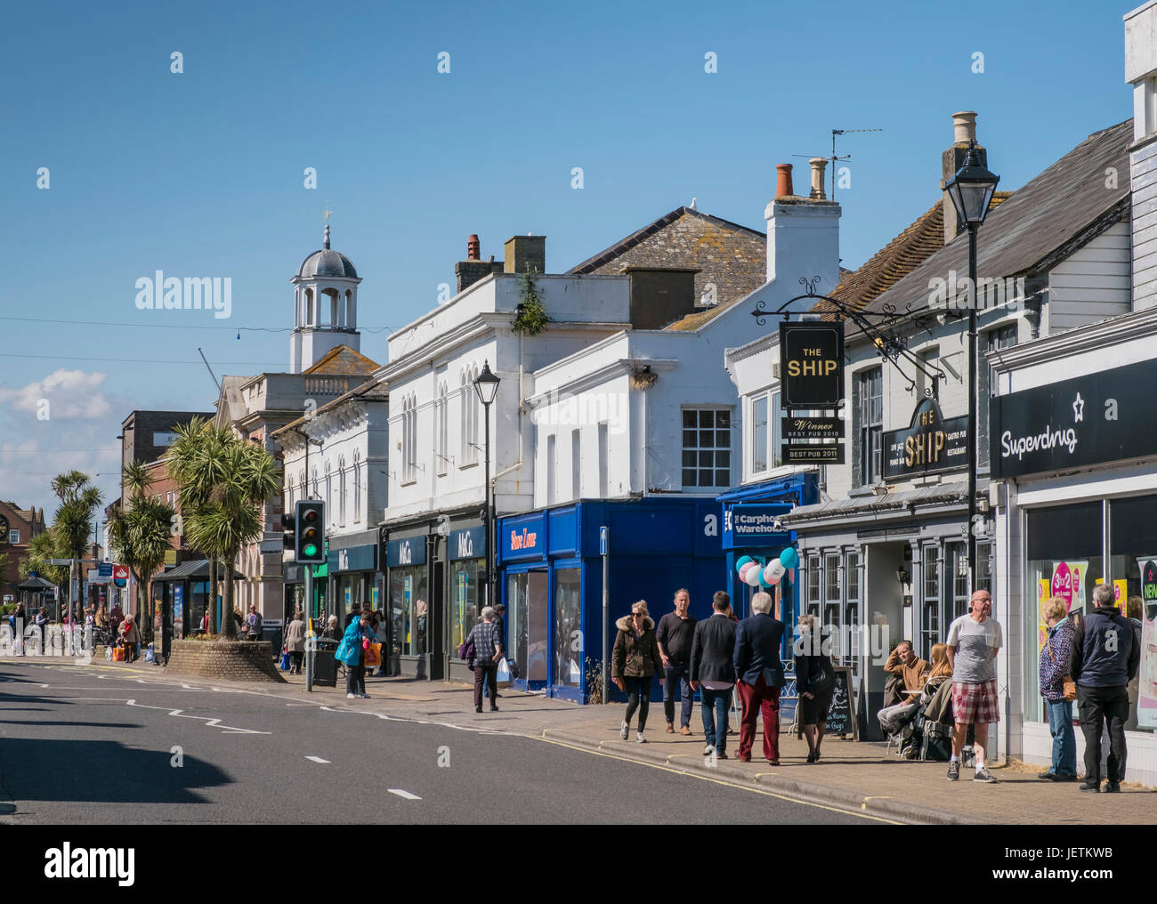 Christchurch dorset street hi-res stock photography and images - Alamy