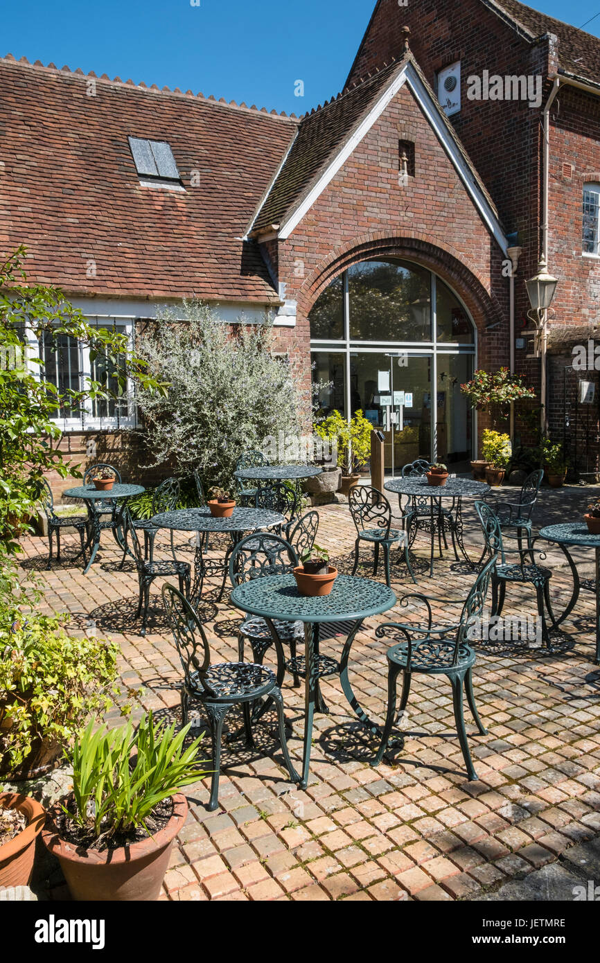 The Red House Museum in the centre of Christchurch, Dorset, England, UK ...