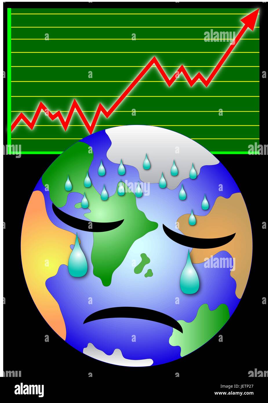 Earth Sad Face Drawing