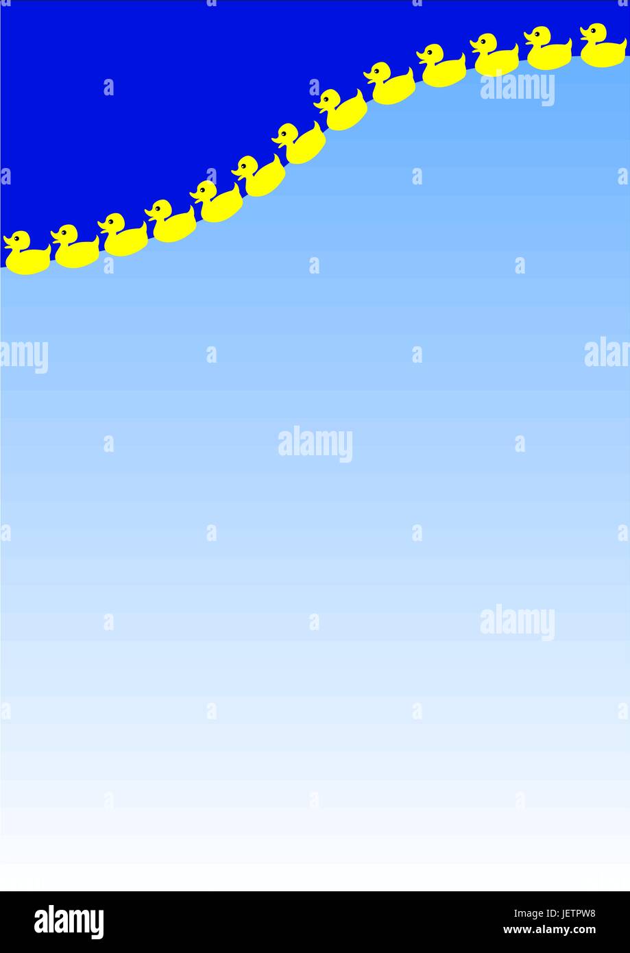 curved line ducks in the head - stock vector Stock Vector Image & Art ...