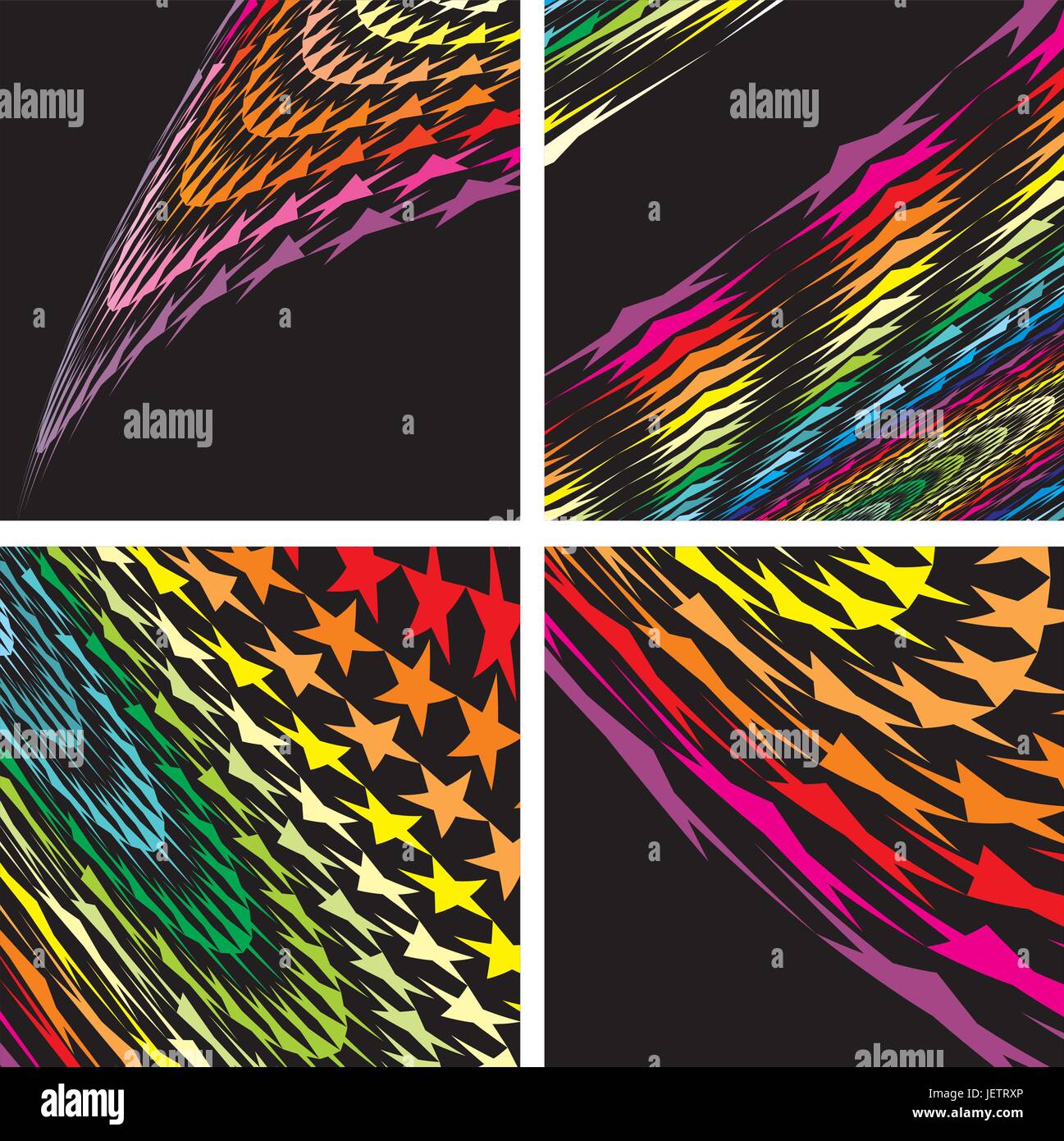 dynamic, digital, abstract, decorative, stars, asterisks, backdrop ...