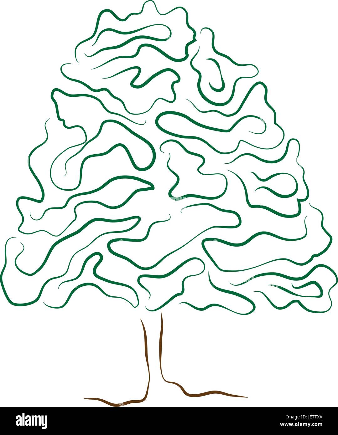 model, design, project, concept, plan, draft, tree, illustration ...