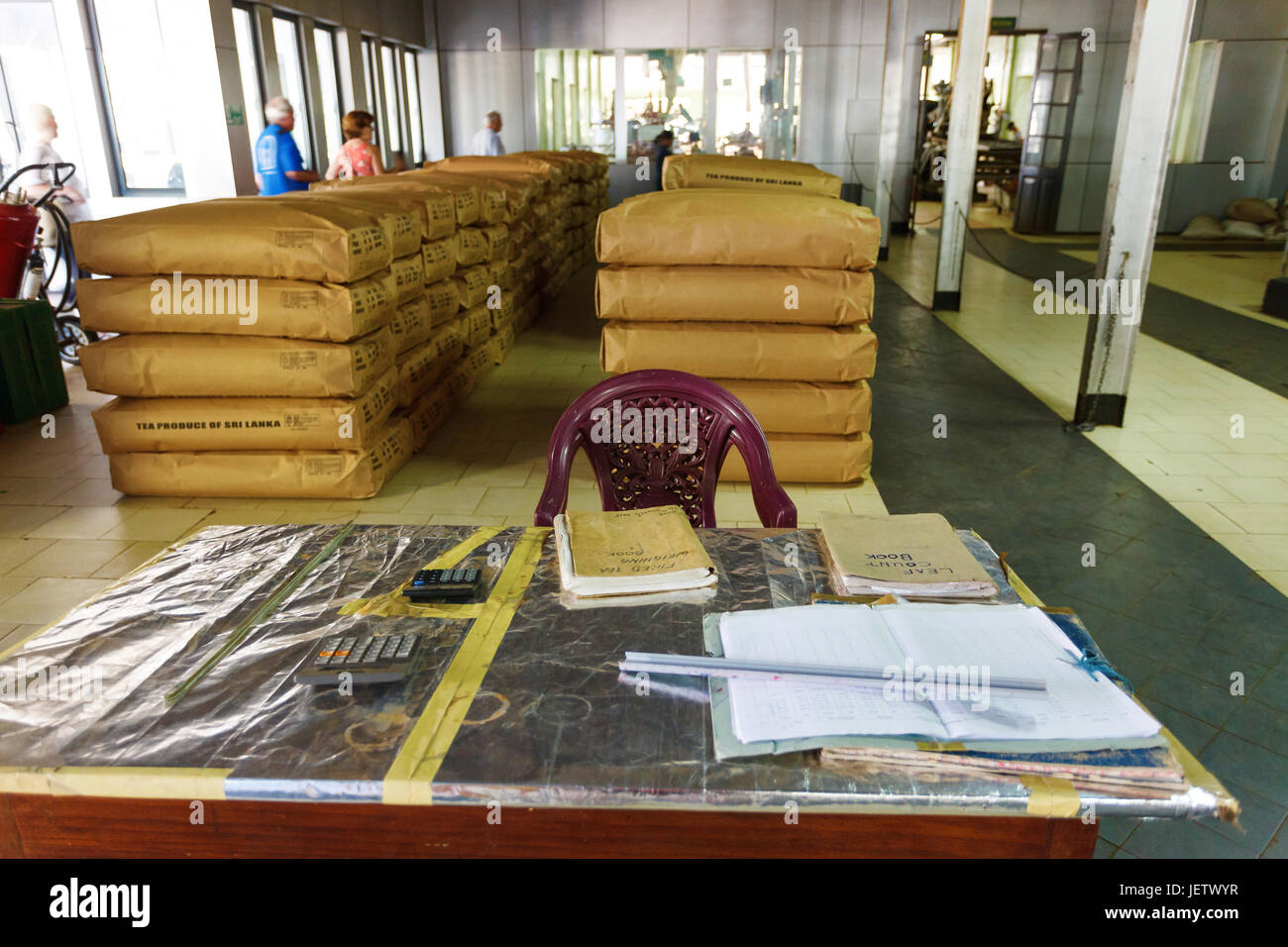 Sri lanka tea factory hi-res stock photography and images - Alamy