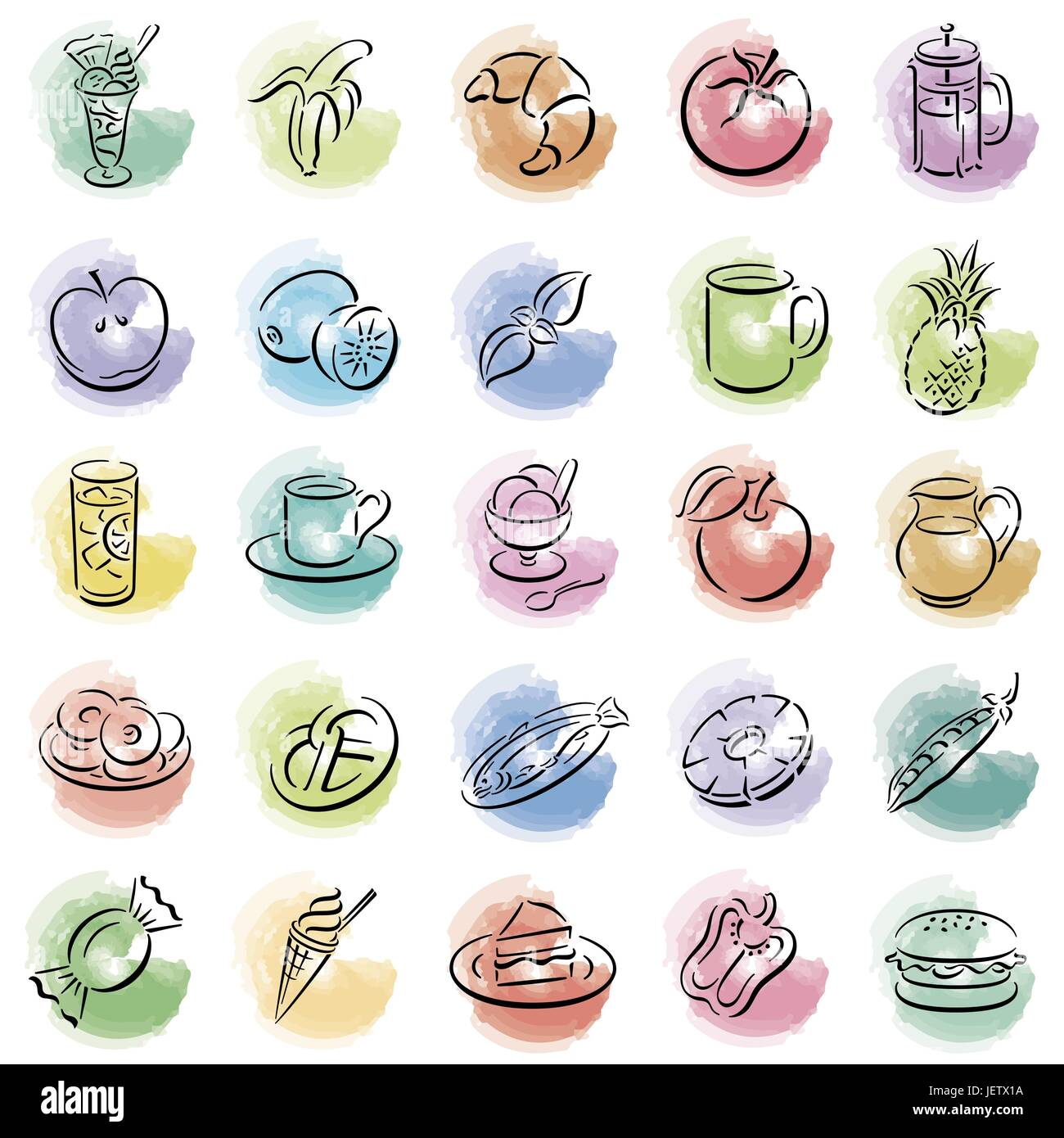 optional, gastronomy, button, vector graphics, eating, eat, eats, dine ...
