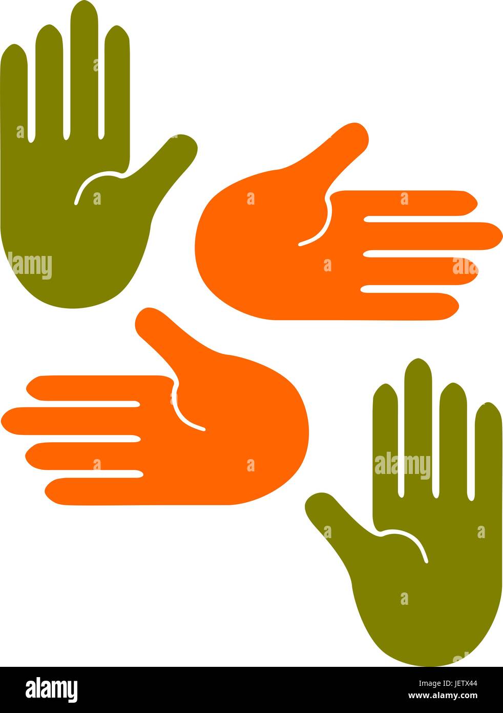 Hand menschliche hand Stock Vector Images - Alamy