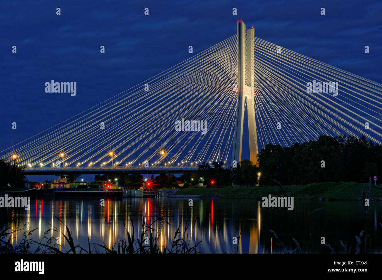 Most Redzinski (Wroclaw, Poland Stock Photo - Alamy