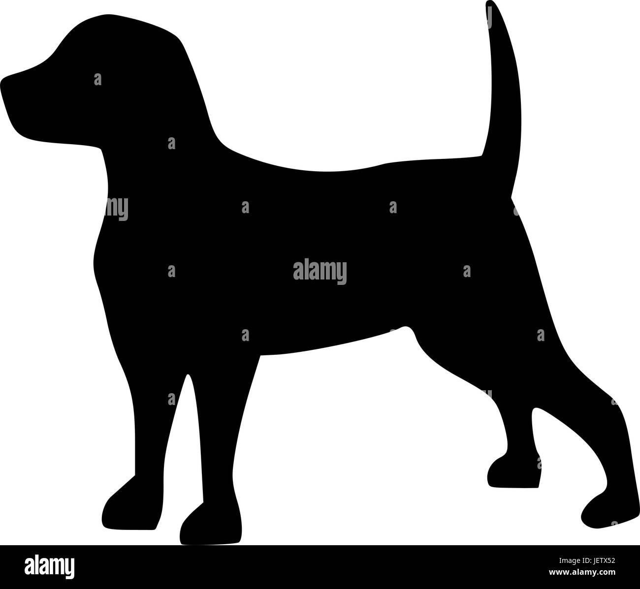 beagle hound vector Stock Vector Image & Art - Alamy