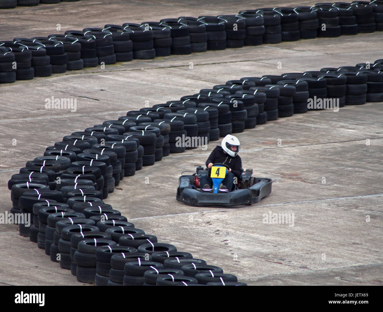 Go kart track hi-res stock photography and images - Alamy