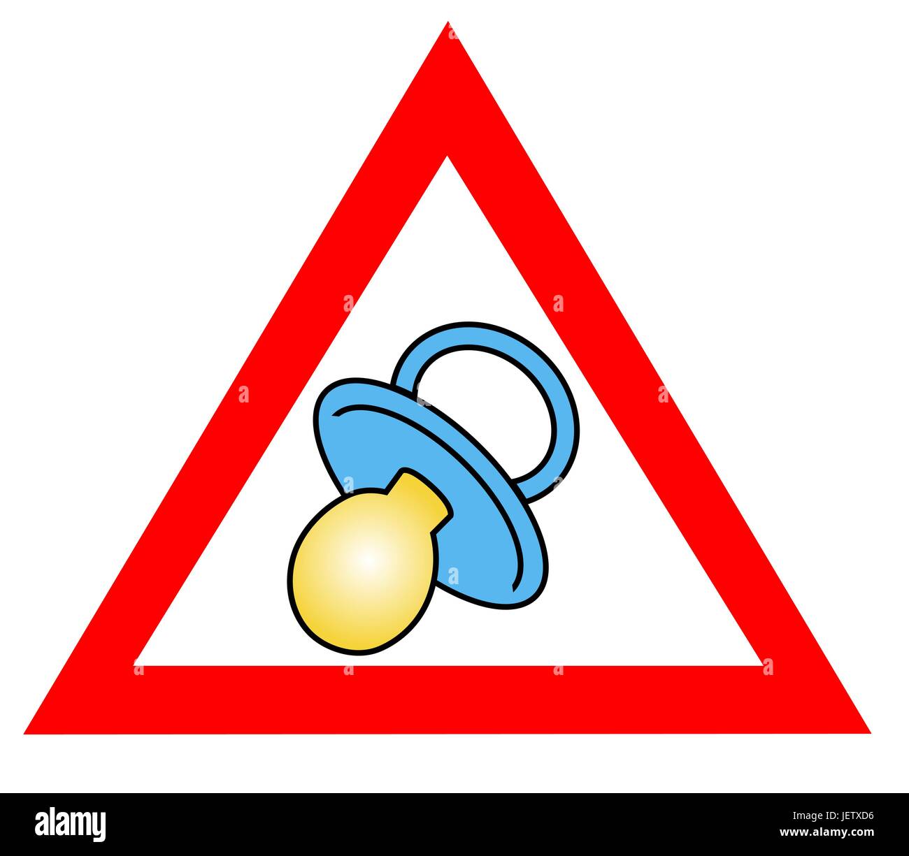 calibrate, sign, signal, traffic sign, triangle, ban, soother, red ...