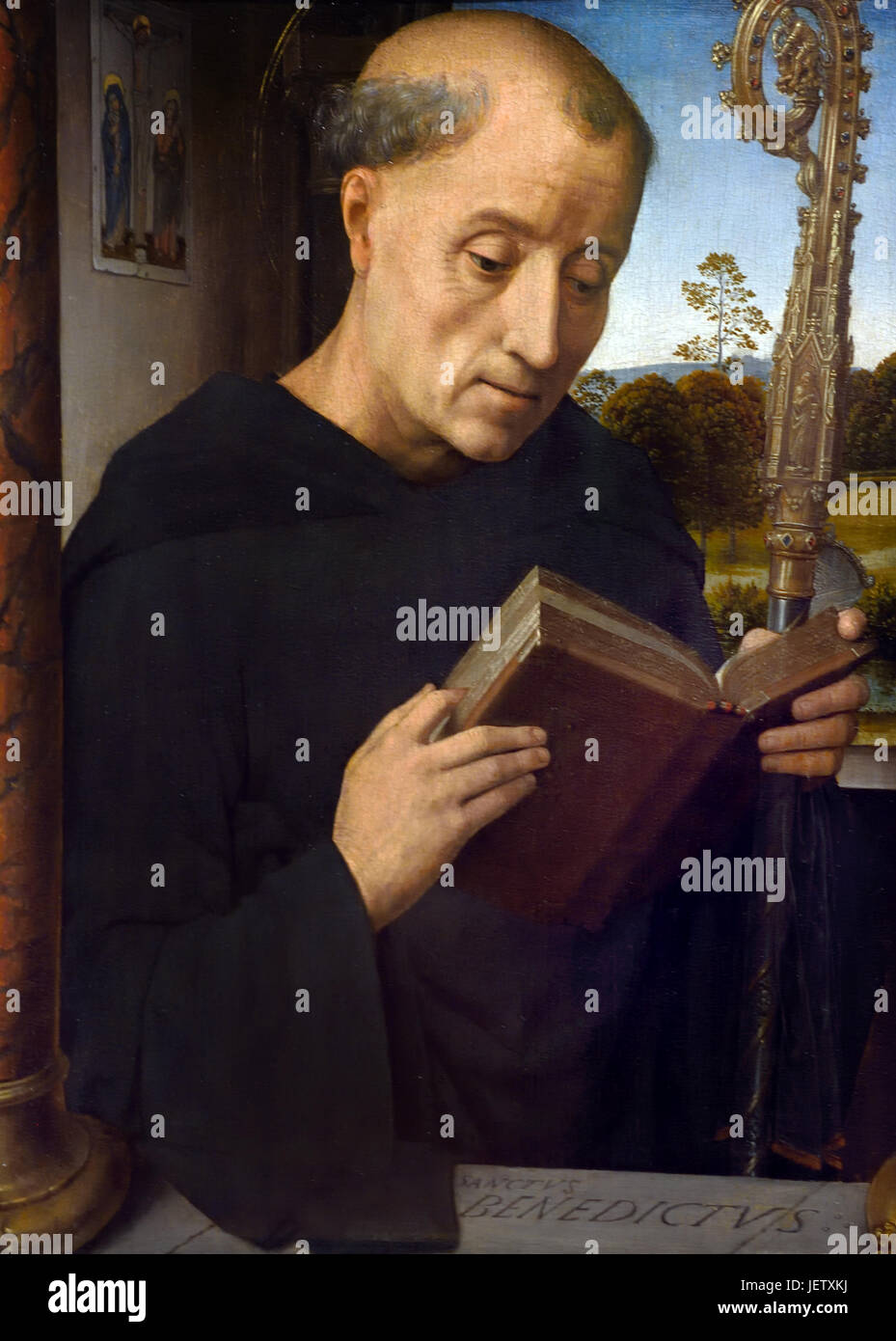 Saint benedict painting hi-res stock photography and images - Alamy