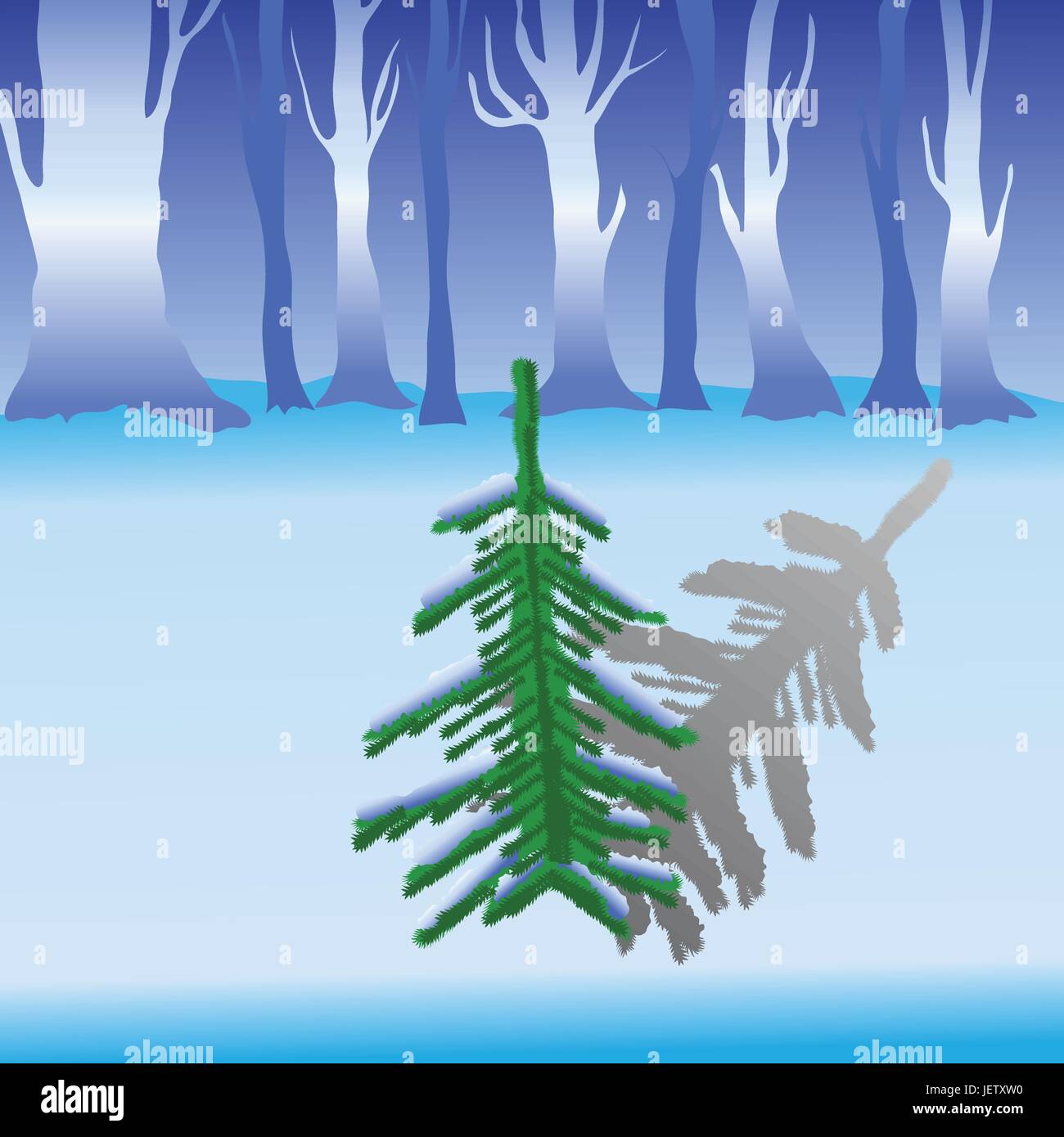 Painting pine forest hi-res stock photography and images - Alamy