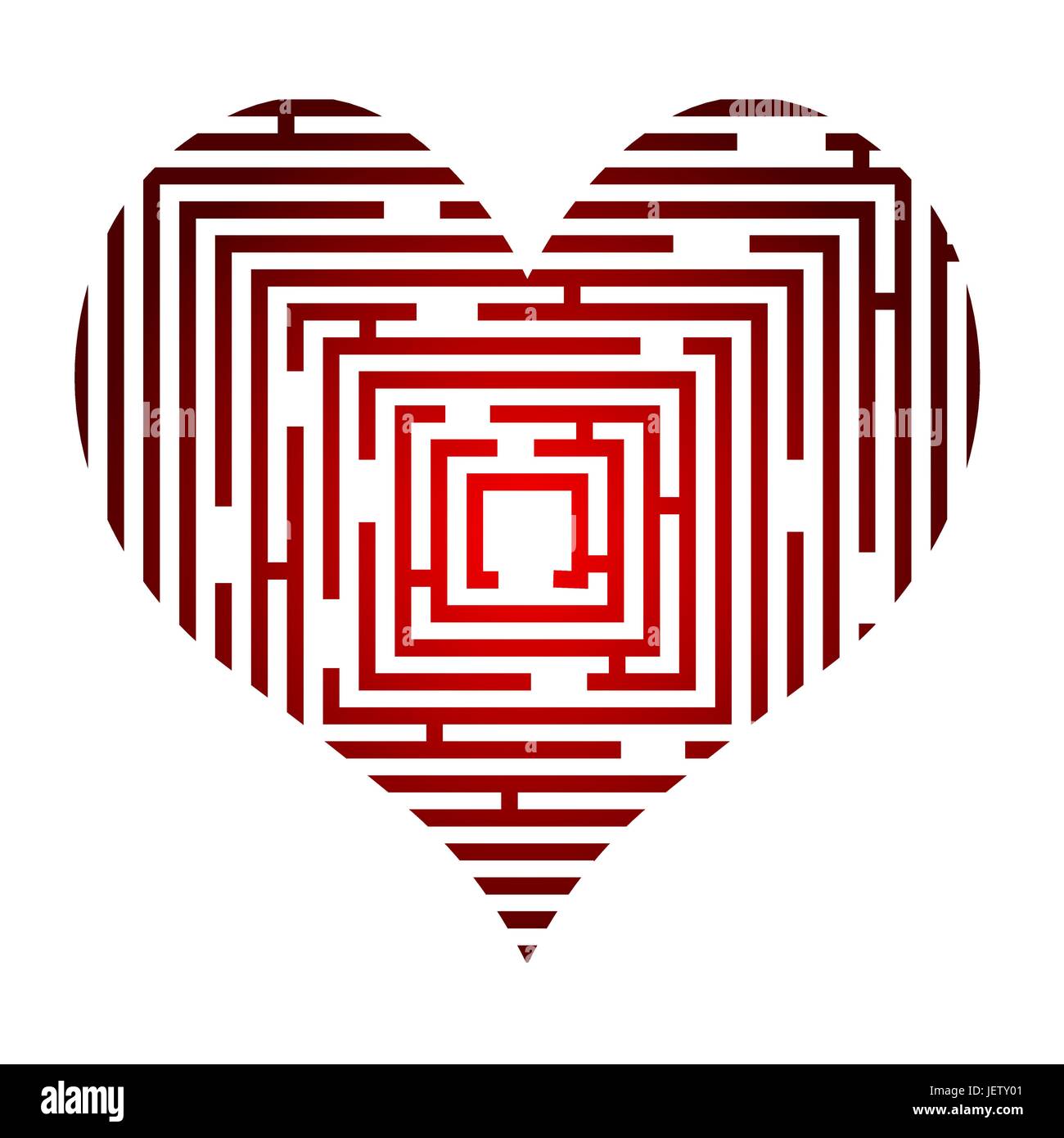 fell in love heart Stock Vector Image & Art - Alamy