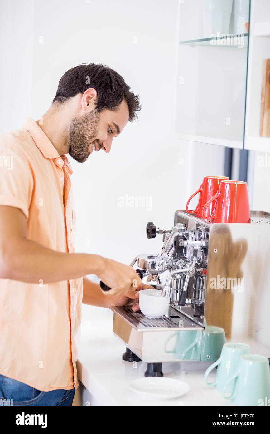 Preparing coffeemaker hi-res stock photography and images - Alamy