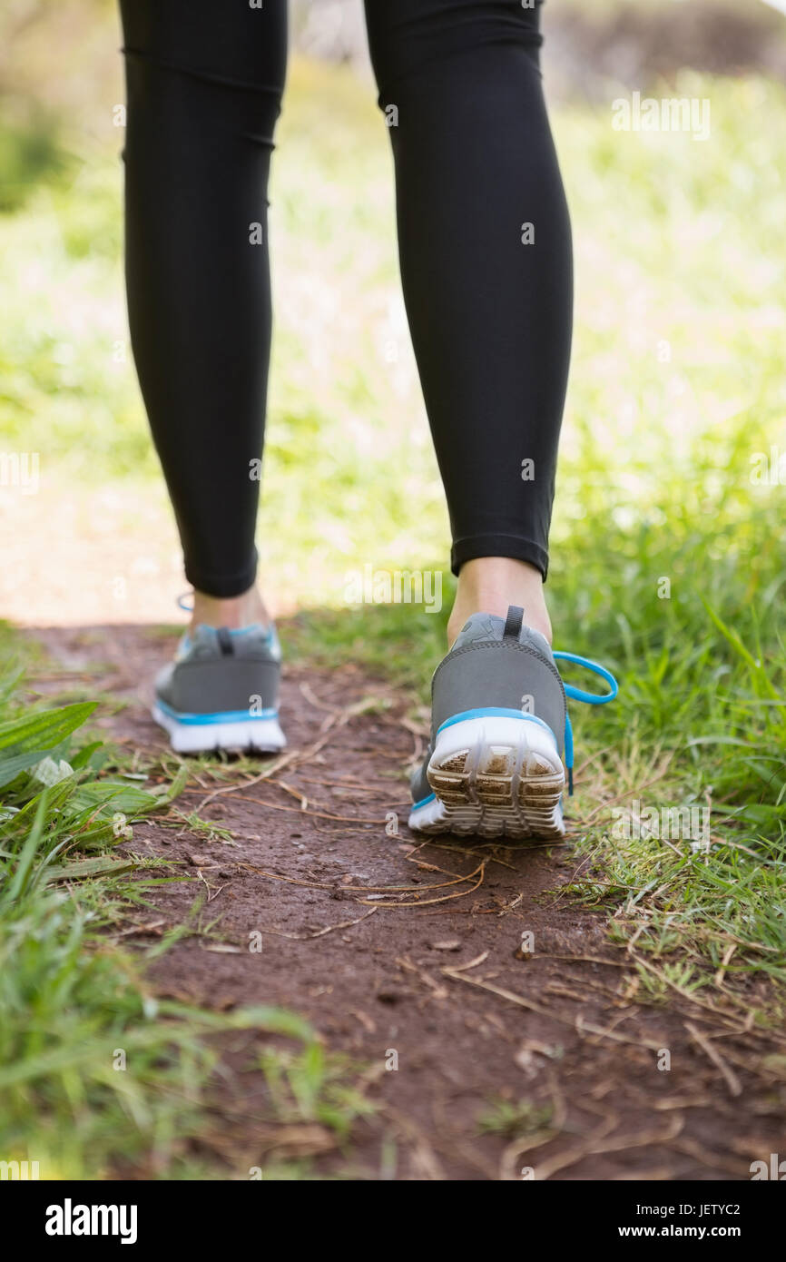 Walking exercises woman hi-res stock photography and images - Alamy