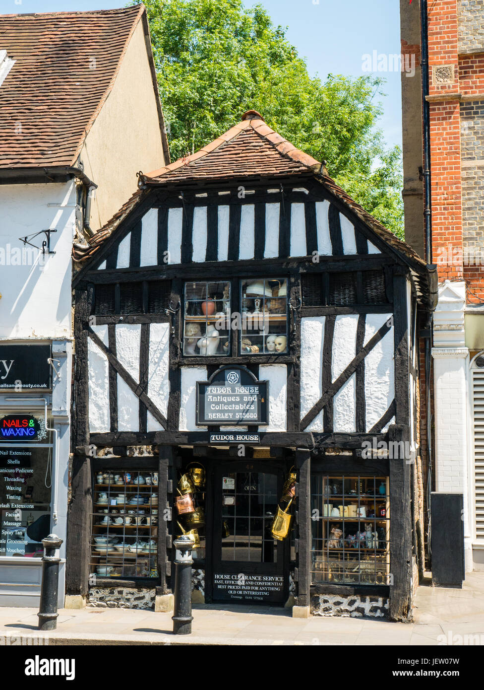 The Tudor House, Henley-on-Thames, Oxfordshire, England, UK,GB Stock ...